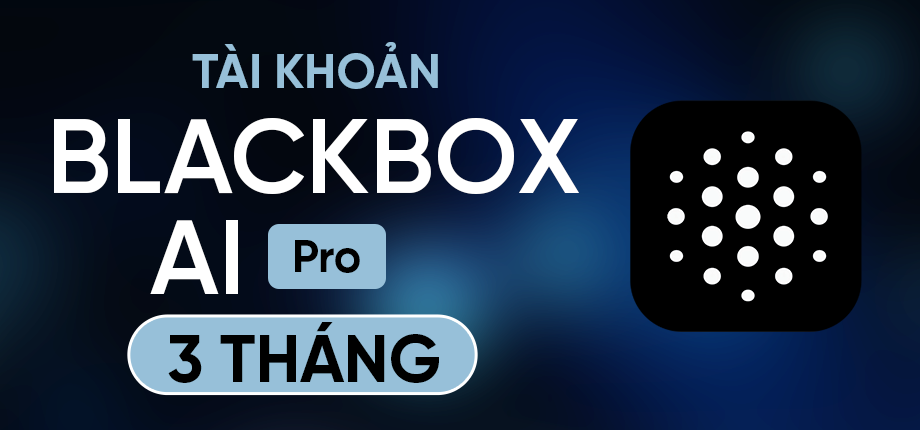 Blackbox AI Pro 3 tháng - Tài khoản | Divine Shop